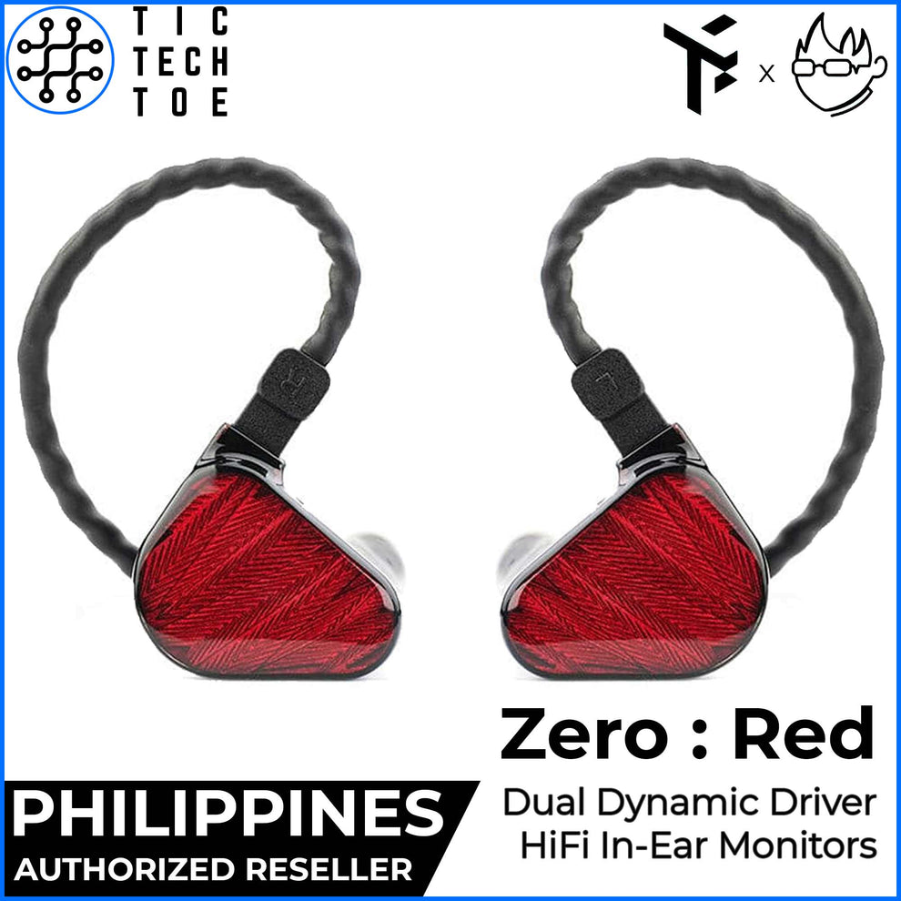 Truthear X Crinacle Zero : RED Dual Dynamic Driver IEM Detachable Cabl ...