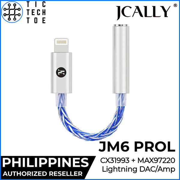 JCALLY JM6 Pro/ProL Dual Chip CX31993+MAX97220 USB Type C to 3.5mm Met – Tic Tech Toe PH