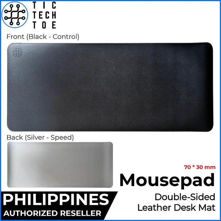 Tic Tech Toe MP1 Premium Mousepad Double Sided Leather Extended Desk M ...